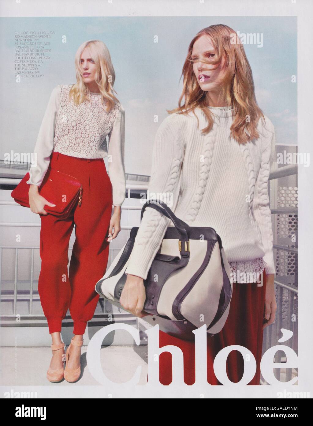 Chloe designer label hi-res stock photography and images - Alamy