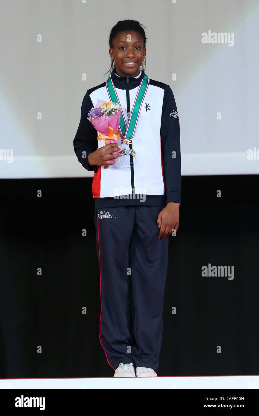 Tokyo, Japan. 7th Dec, 2019. Jeffers Jaeda-Lei (GBR) Trampoline : 27th ...