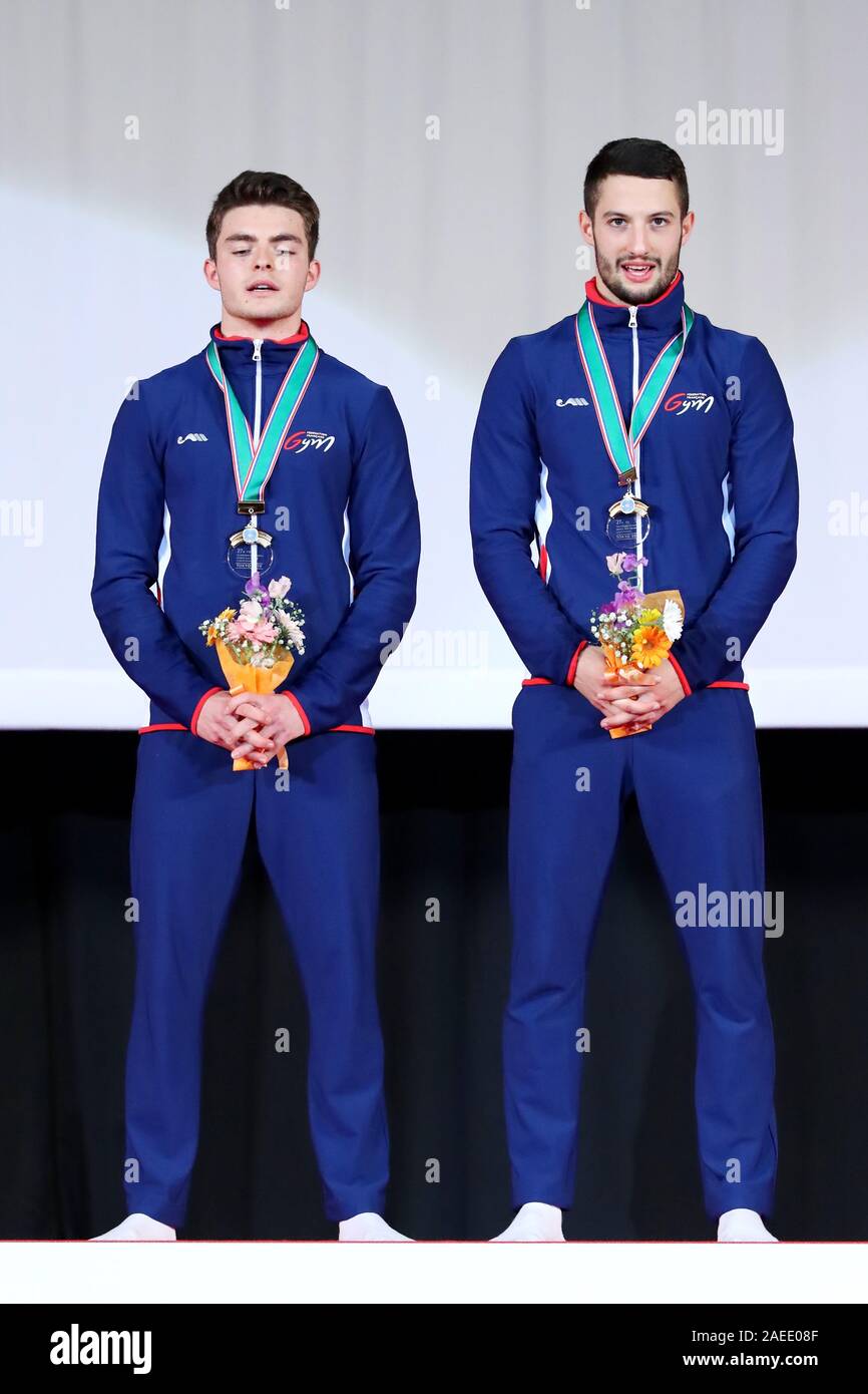Tokyo, Japan. 8th Dec, 2019. Julian Chartier & Alexis Chevalier (FRA ...