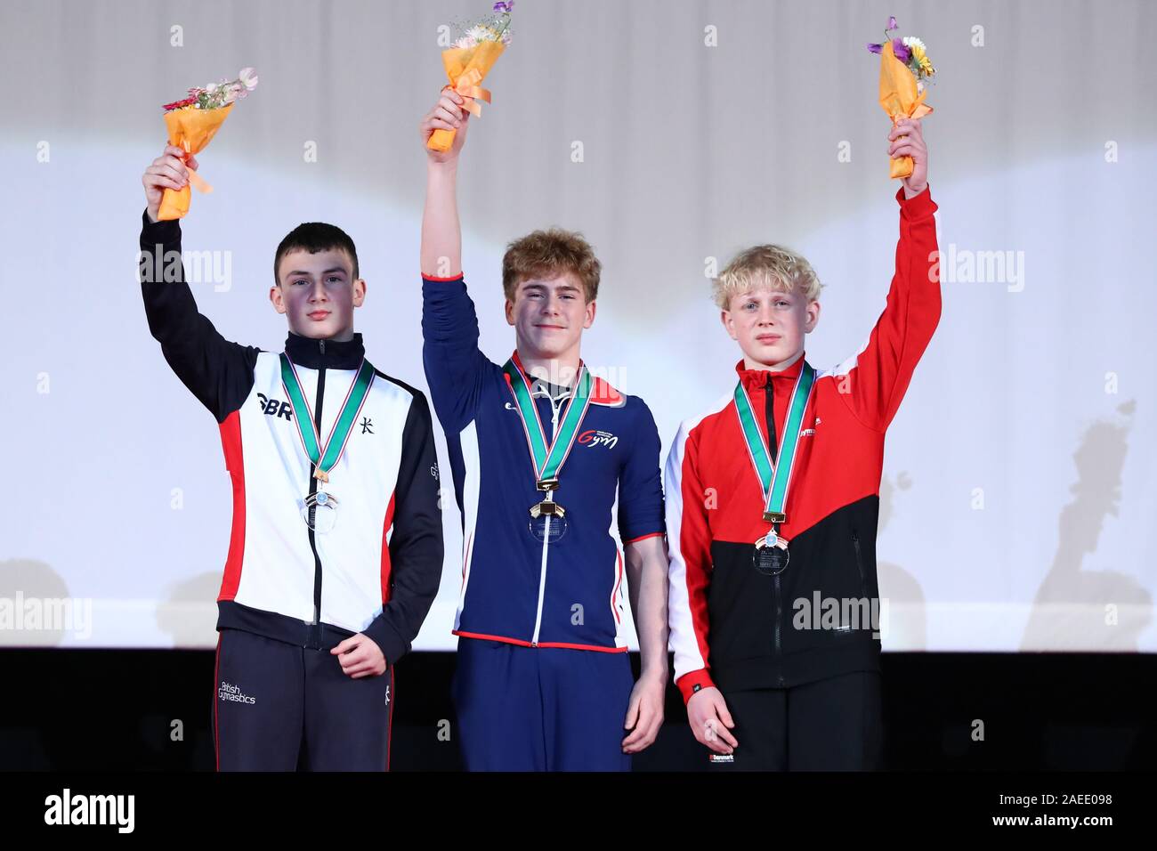 Tokyo, Japan. 8th Dec, 2019. (L-R) Jake Parry (GBR), Axel Duriez (FRA ...