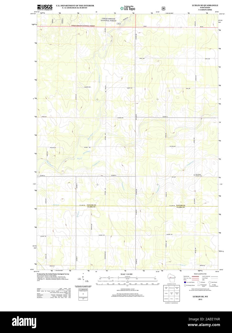 Map of lublin Cut Out Stock Images & Pictures - Alamy