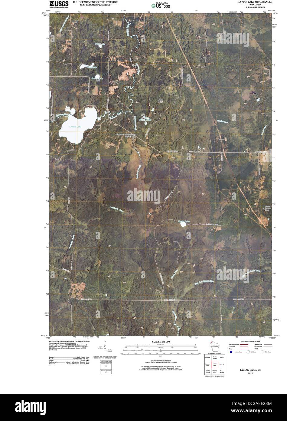 Map of lyman Cut Out Stock Images & Pictures - Alamy