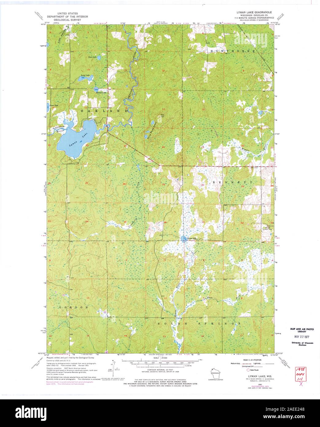 Map of lyman Cut Out Stock Images & Pictures - Alamy