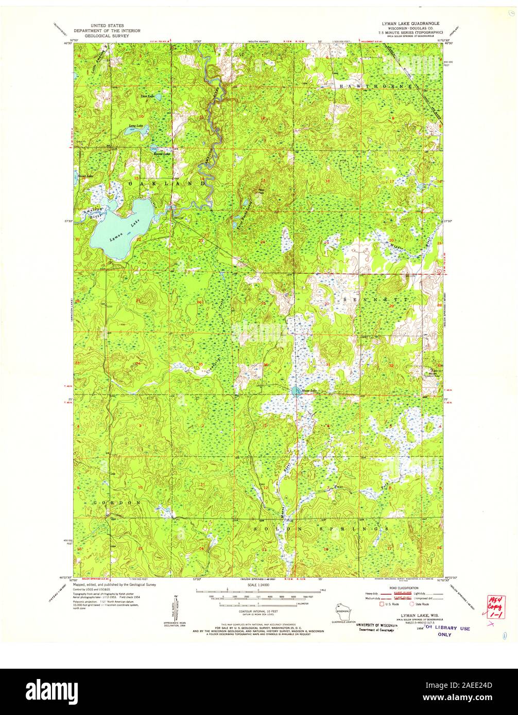 Map of lyman Cut Out Stock Images & Pictures - Alamy
