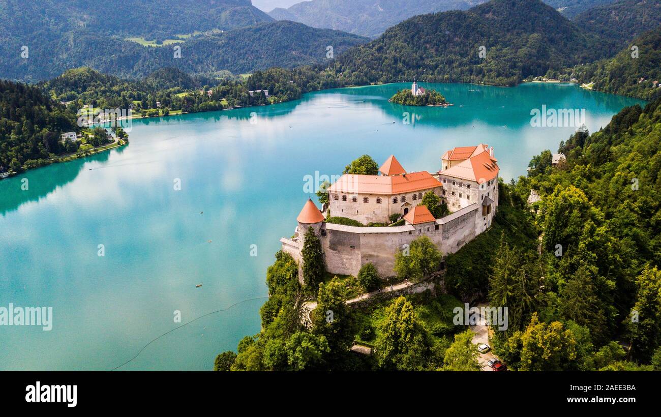 Blejski grad bled castle hi-res stock photography and images - Alamy