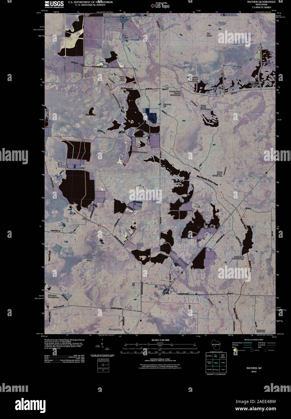 Mather map hi-res stock photography and images - Alamy