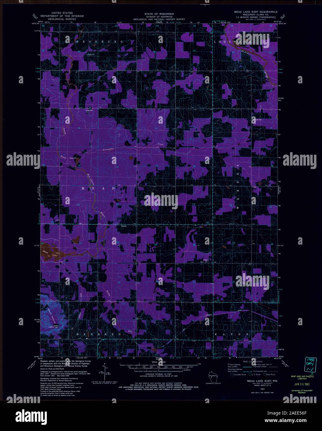 Lake mead map hi-res stock photography and images - Alamy