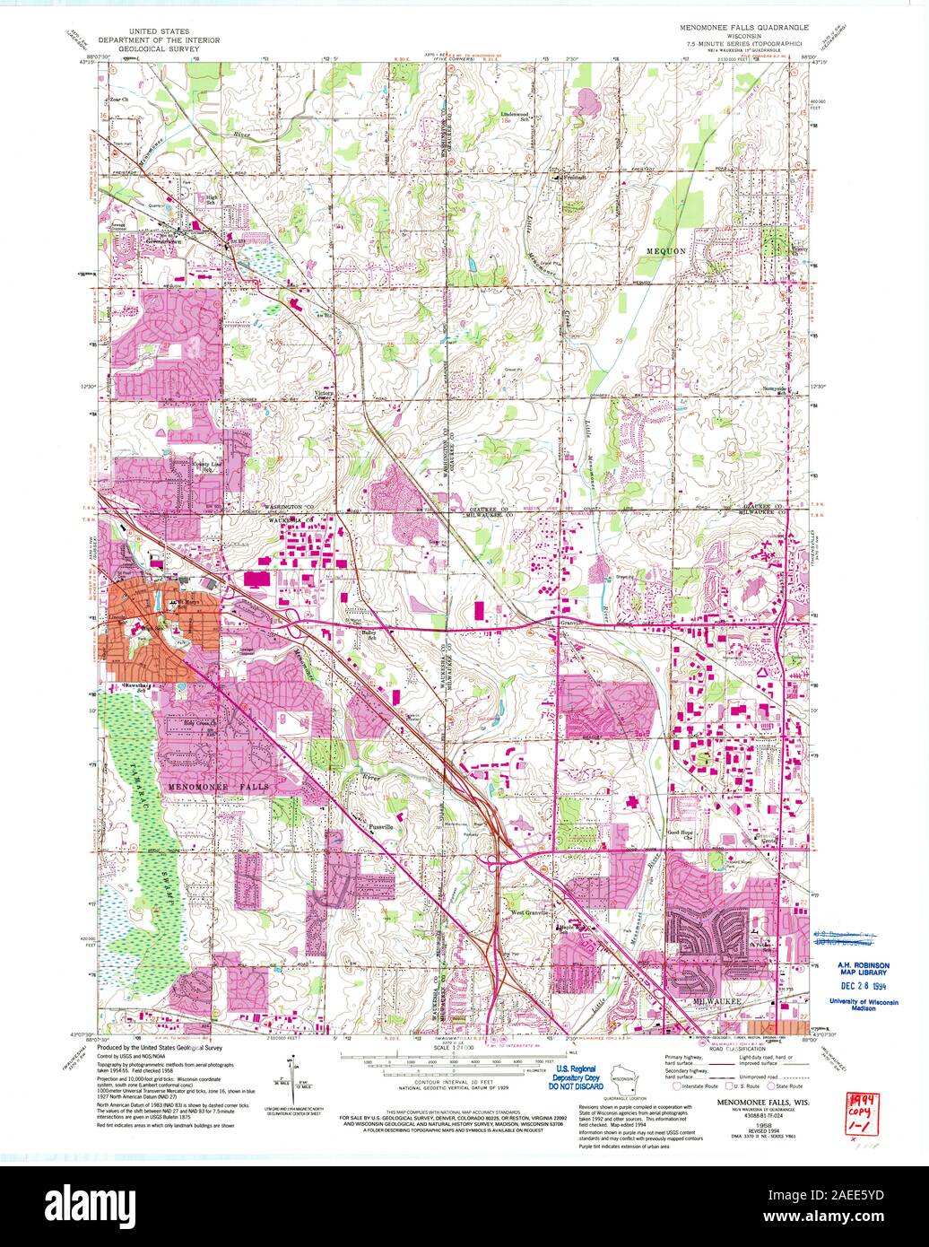 Menomonee falls hi-res stock photography and images - Alamy