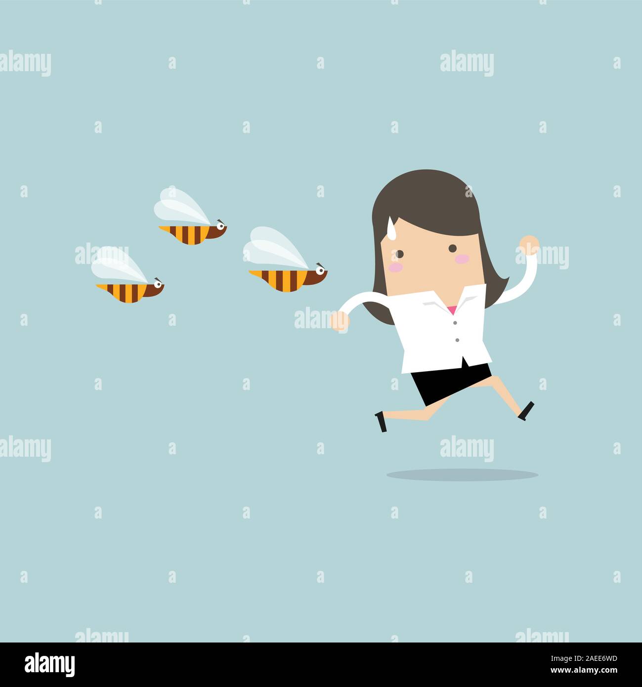 Chase away insects hi-res stock photography and images - Alamy