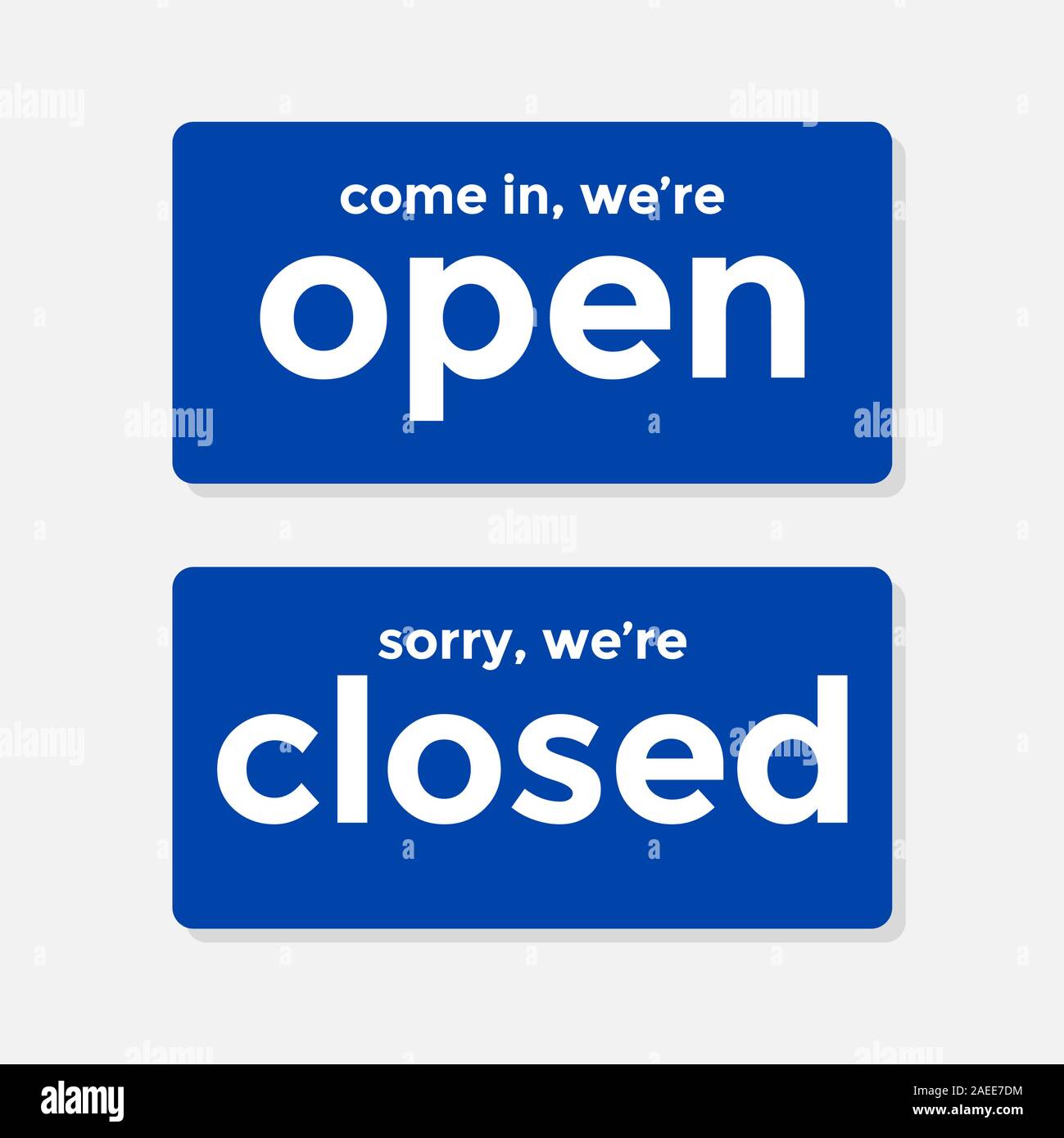Sorry Were Open