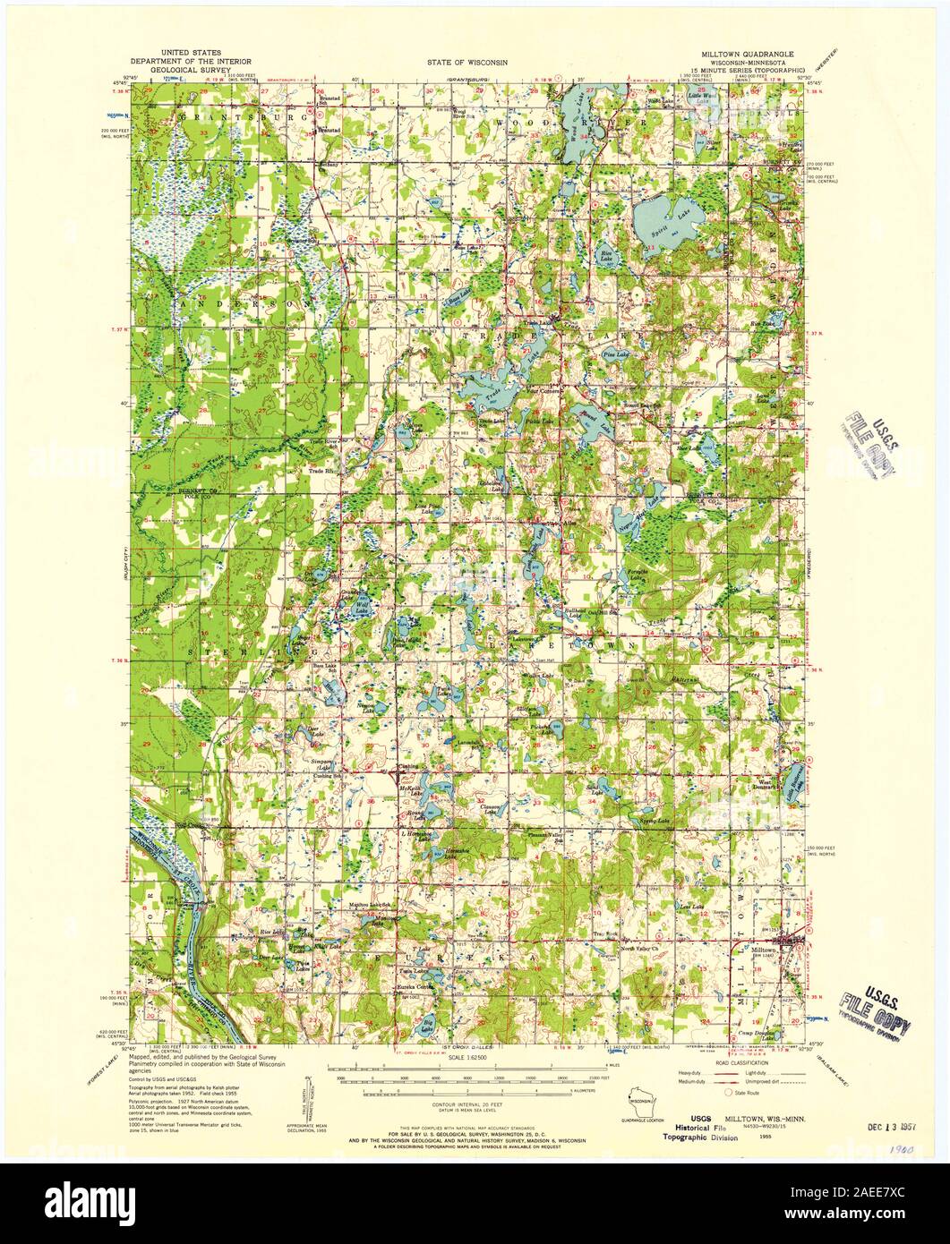 Milltown map hi-res stock photography and images - Alamy