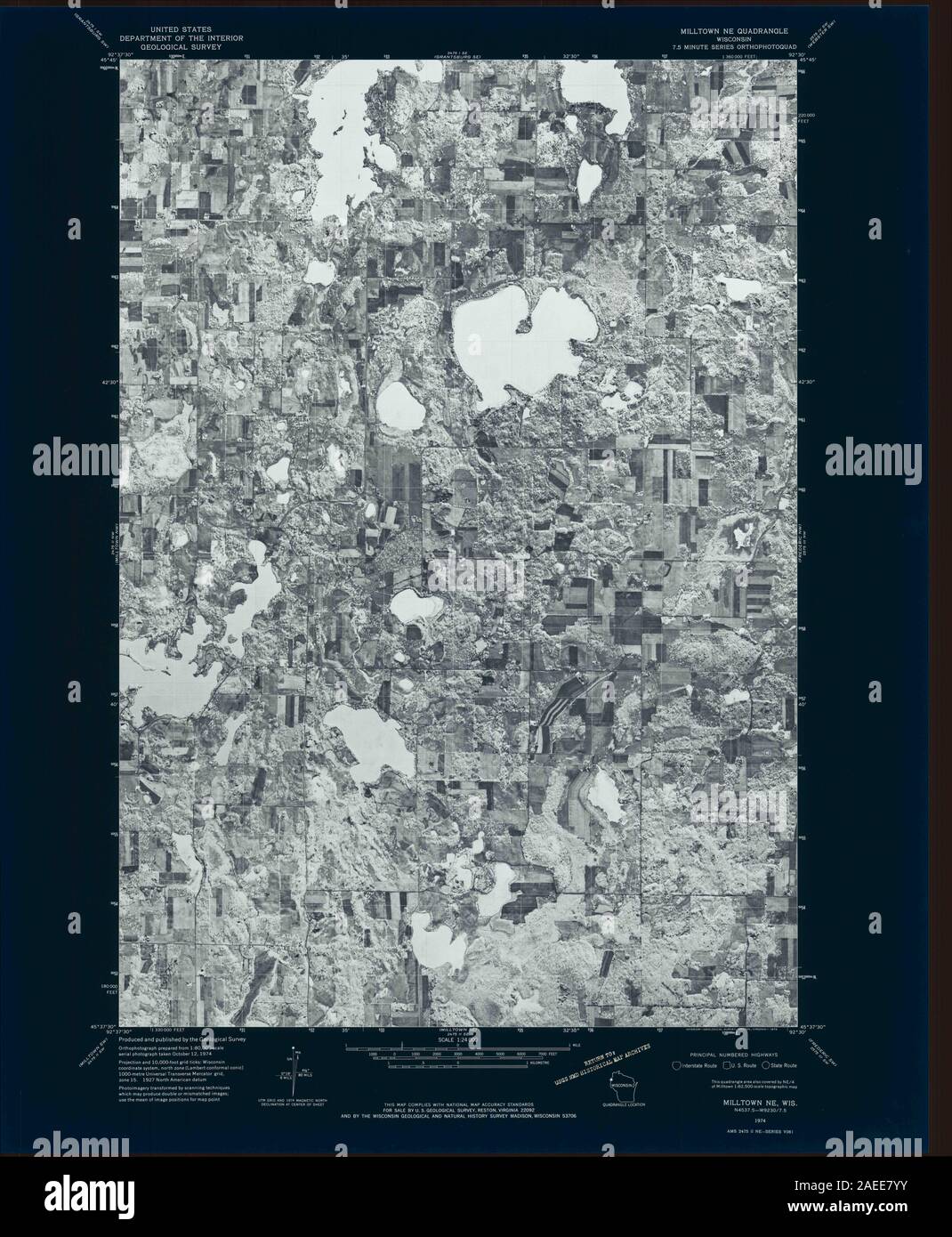 Milltown map hi-res stock photography and images - Alamy