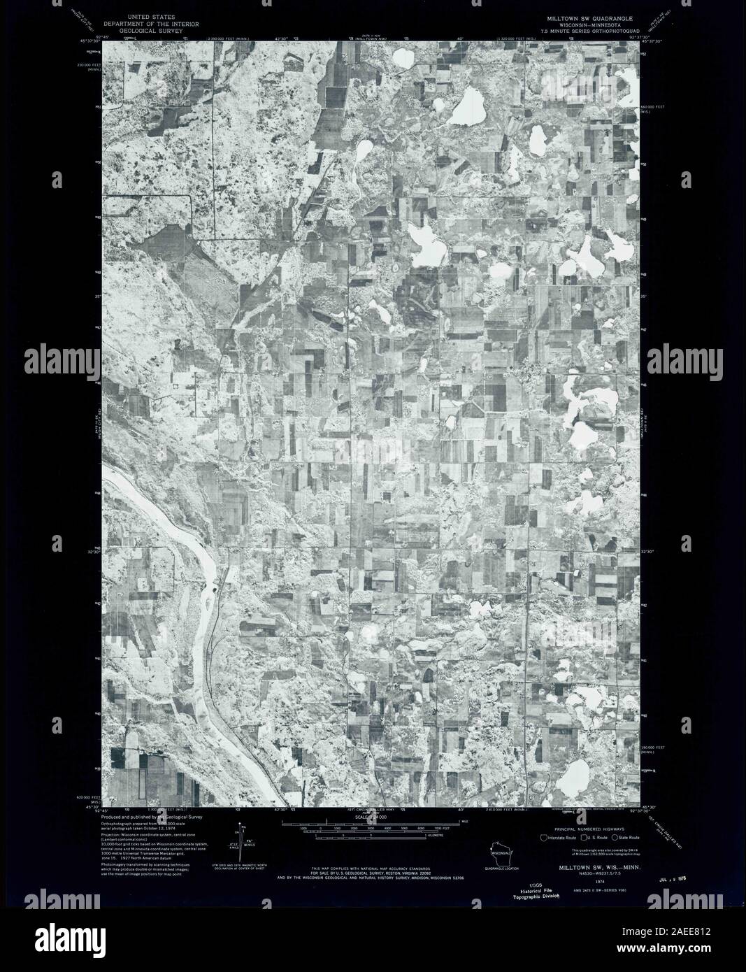 Milltown map hi-res stock photography and images - Alamy