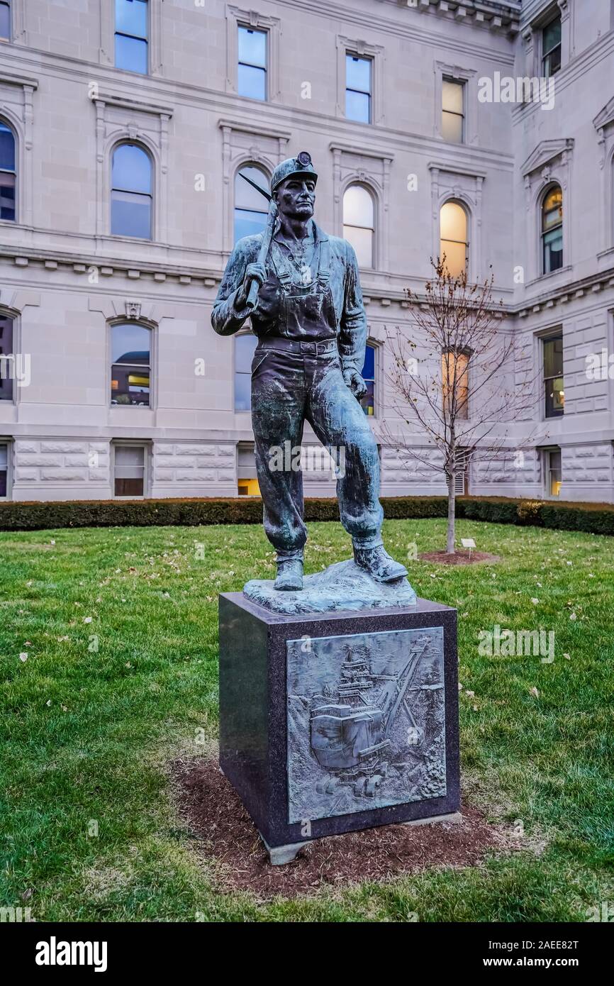 Workers' Memorial is a sculpture in Indiana, United States by artist ...
