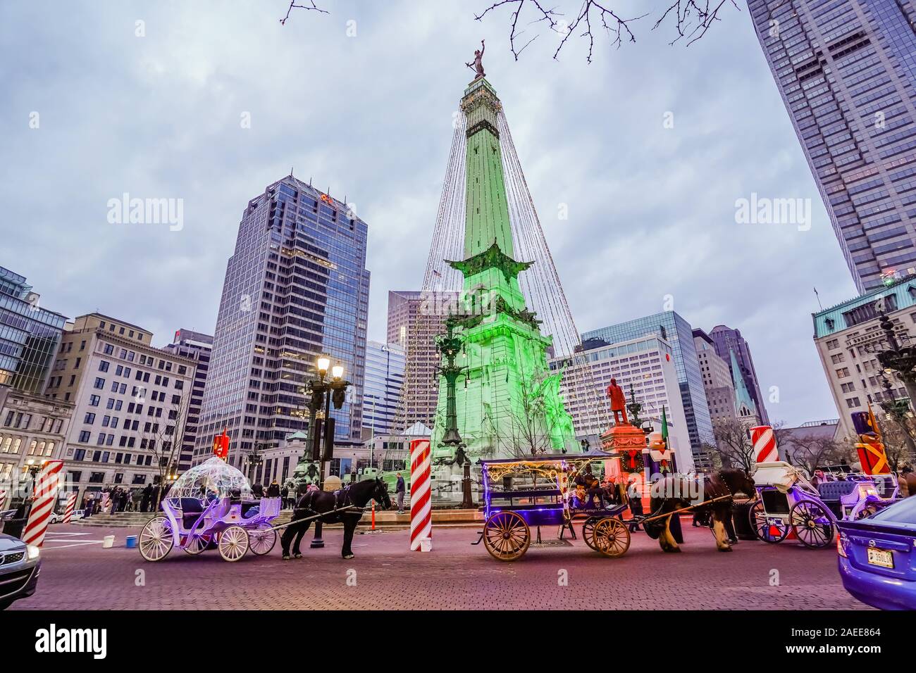The Indiana State Soldiers and Sailors Monument is a neoclassical ...