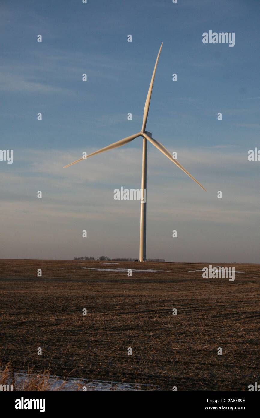 Midwest wind farming hi-res stock photography and images - Alamy