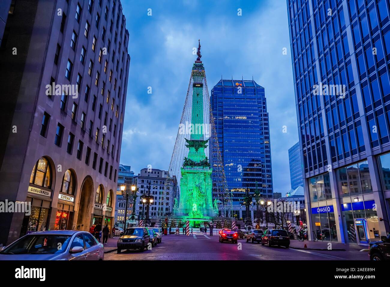 The Indiana State Soldiers and Sailors Monument is a neoclassical ...