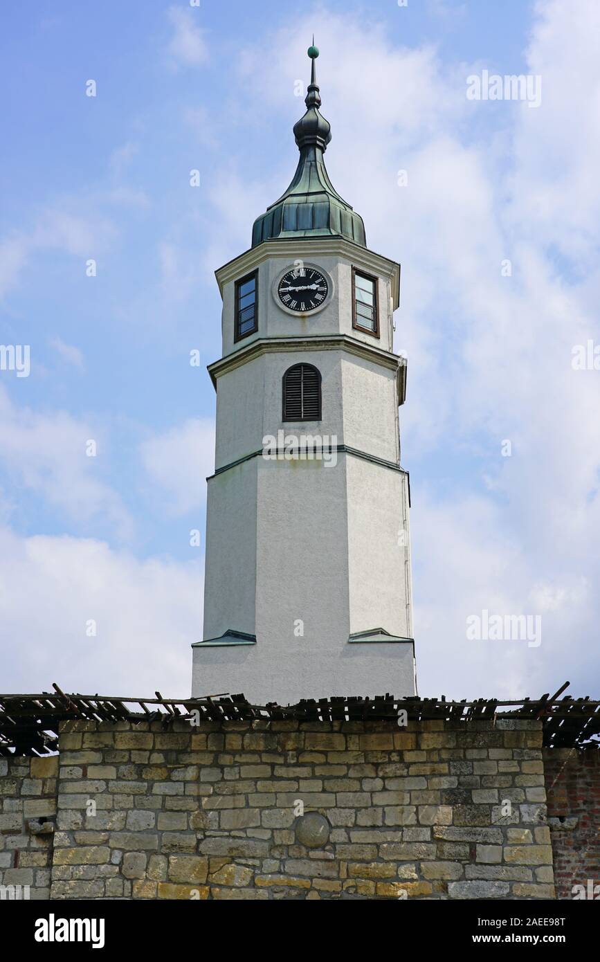 BELGRADE, SERBIA -18 JUN 2019- View of the Belgrade Fortress, a ...