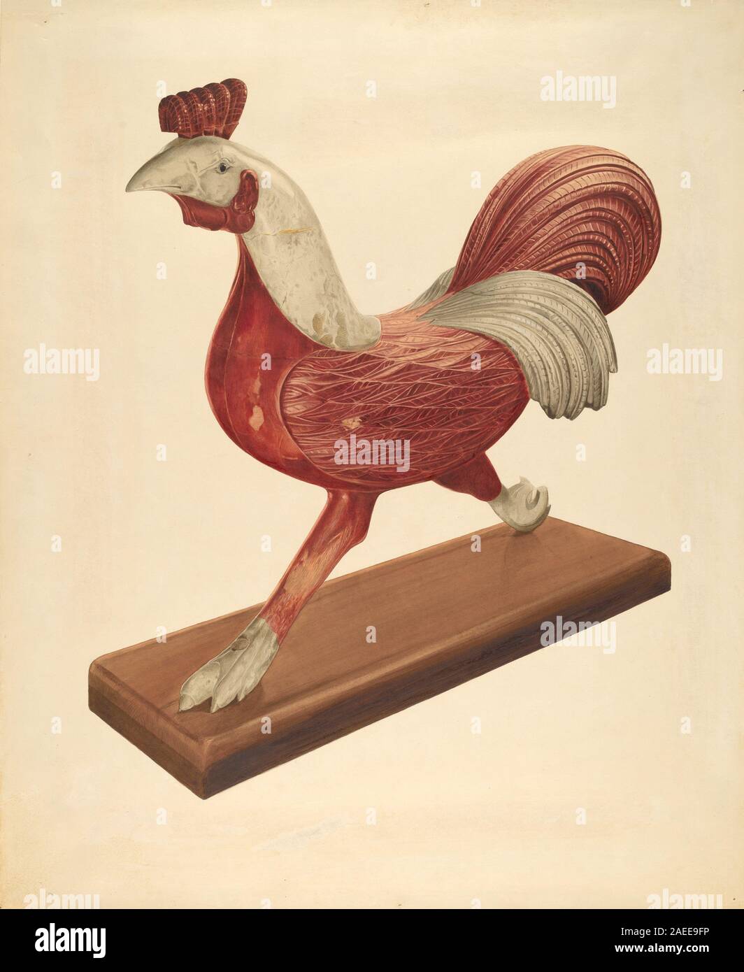 Howard Weld, Rooster, c 1938 Rooster; c. 1938 Stock Photo - Alamy