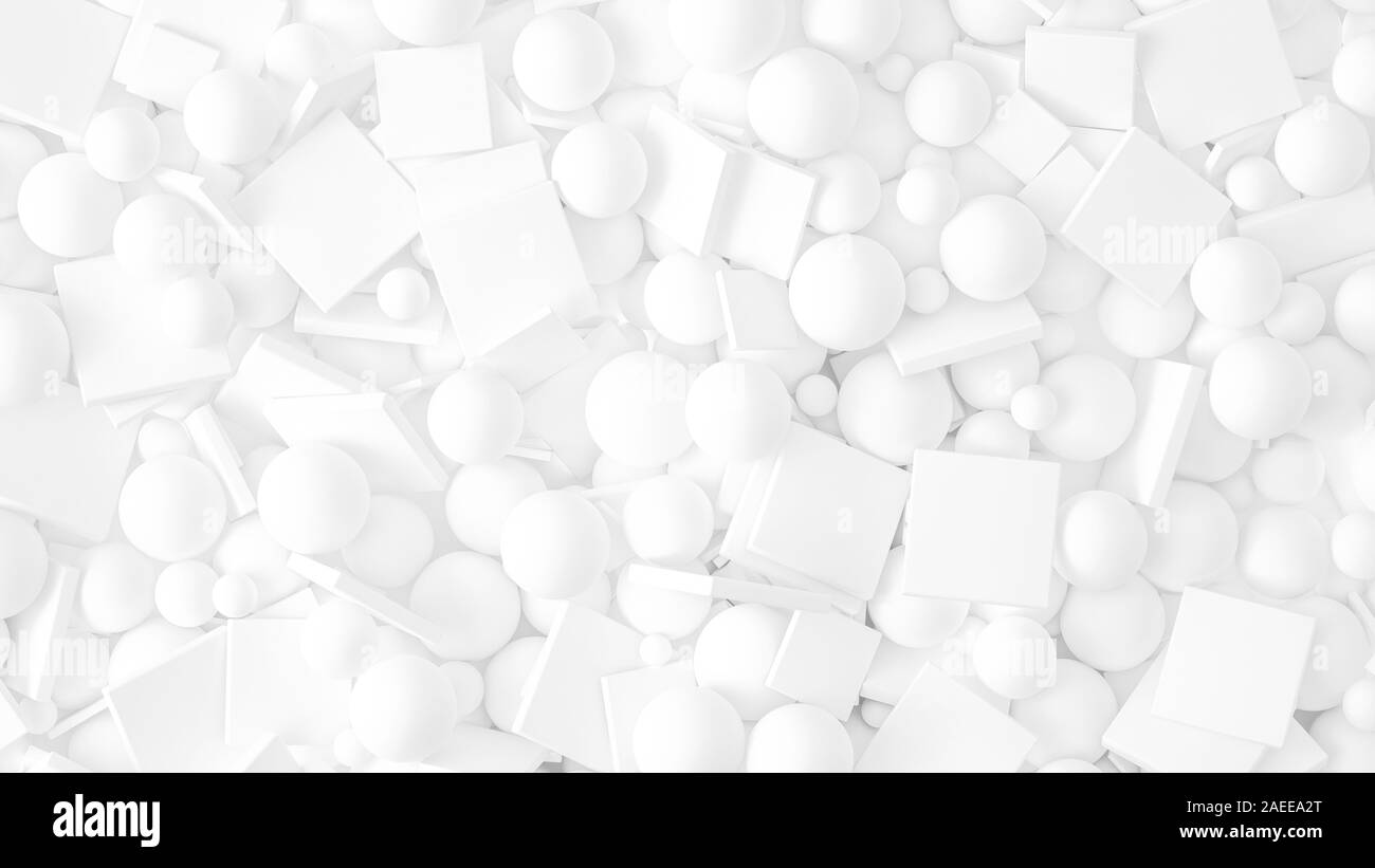 White background. 3d rendering 3d illustration Stock Photo - Alamy