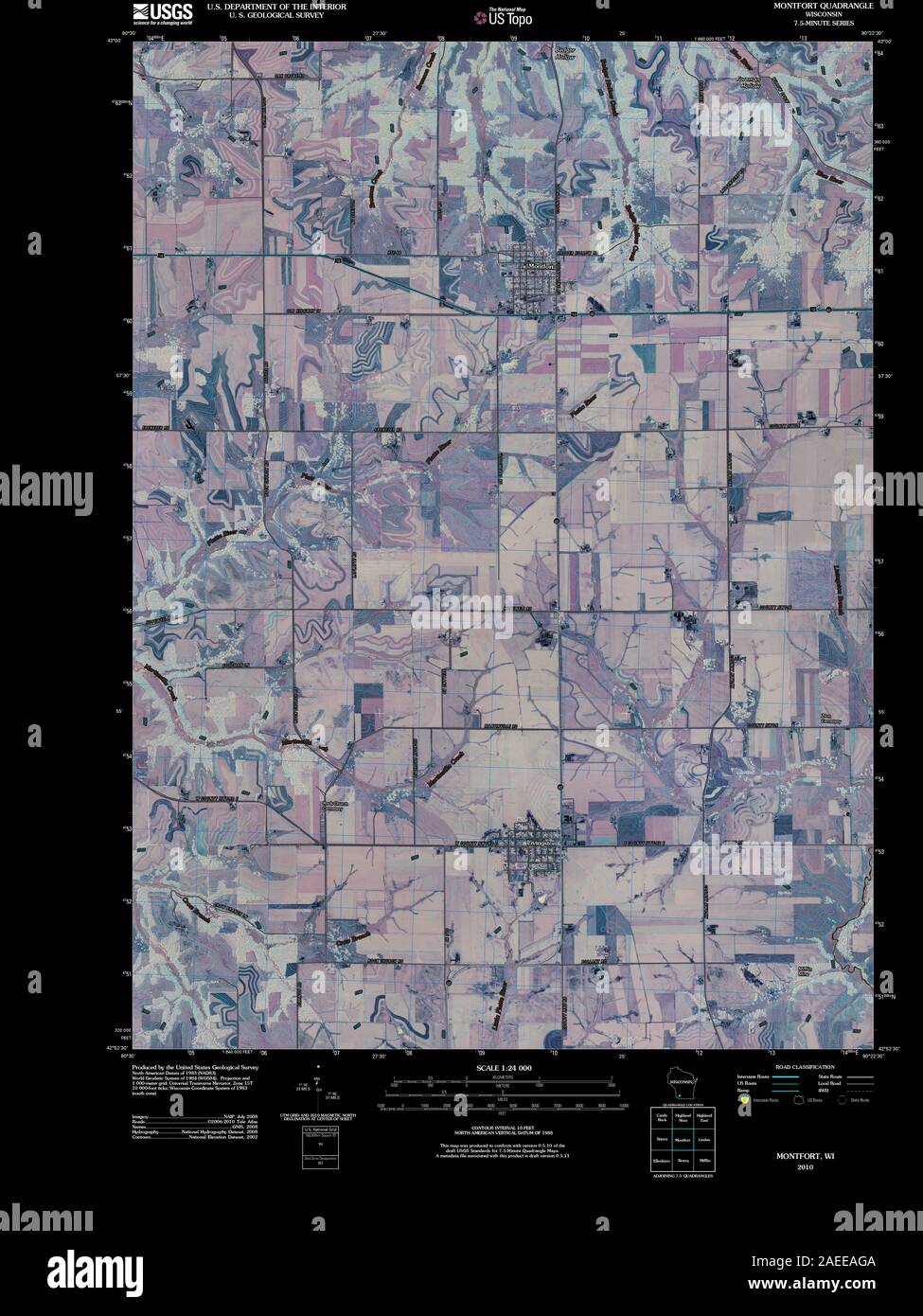 Map of montfort hi-res stock photography and images - Alamy