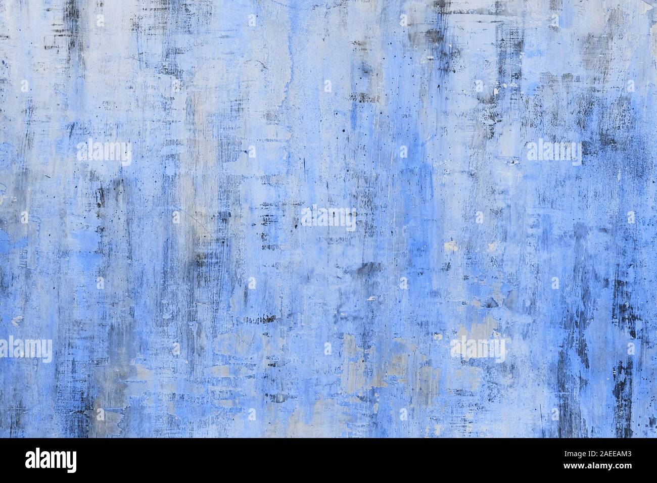 Traditional classic moroccan blue color background in Chefchaouen. Clay ...