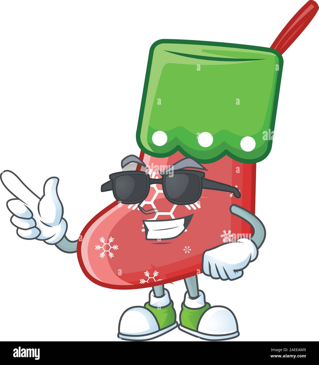 Super cool santa hi-res stock photography and images - Alamy