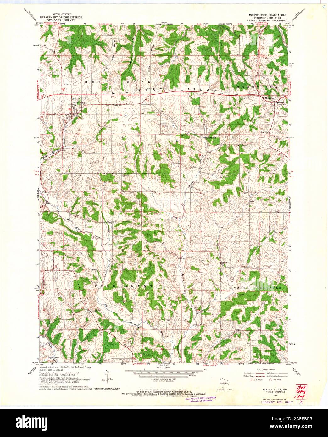 Map of mount hope hi-res stock photography and images - Alamy