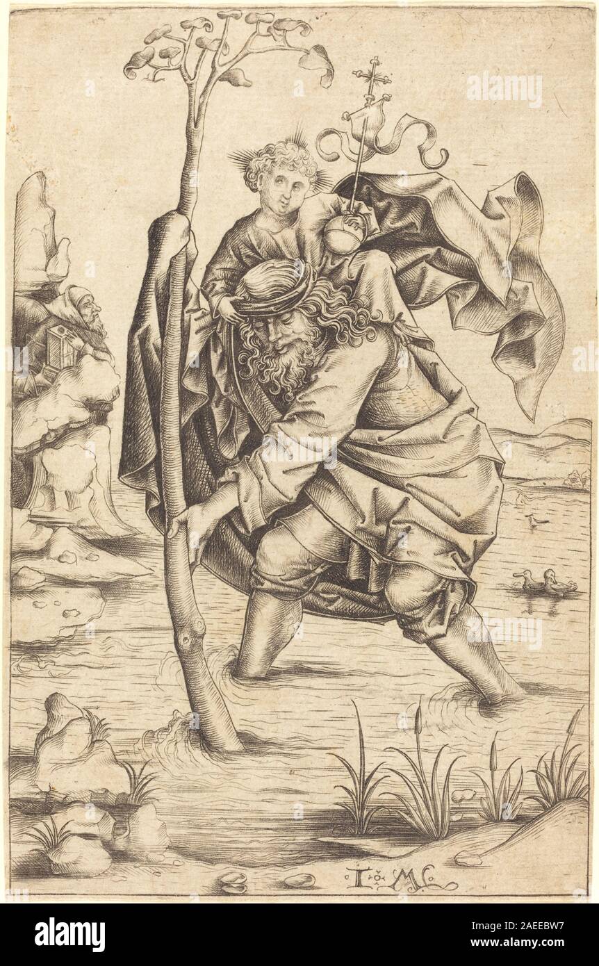 A print by Israhel van Meckenem after the Master of the Housebook ...