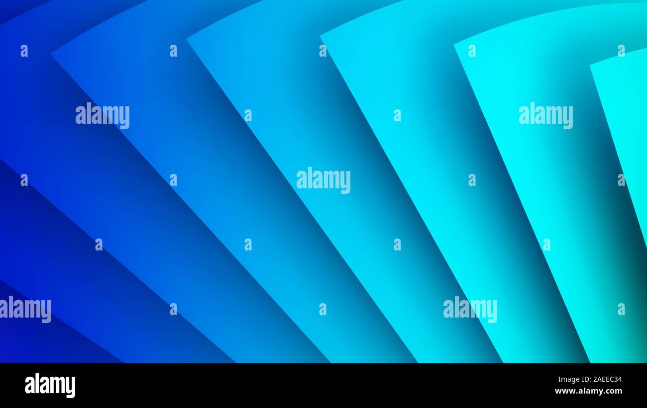 Azure, blue background with a palette. 3d rendering, 3d illustration ...