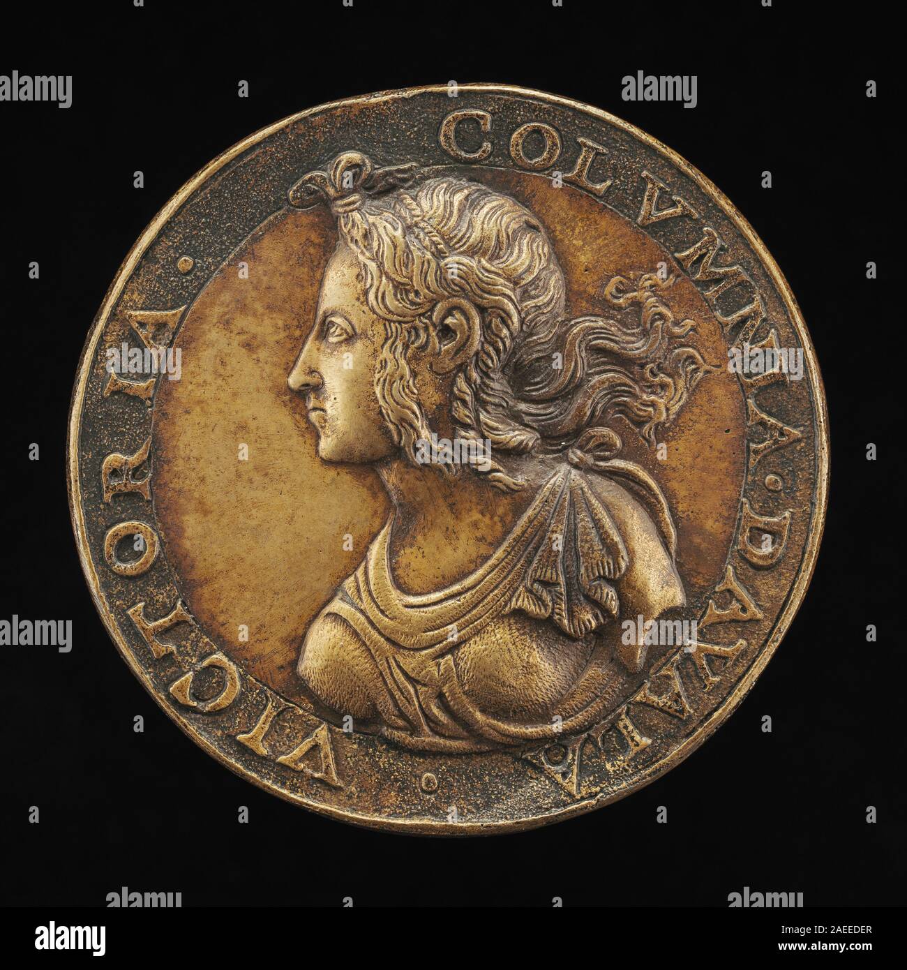 Vittoria Colonna, 1490-1547, wife of Francesco d'Avalos, depicted in ...