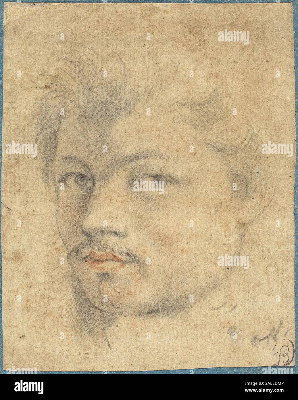 Italian or French 16th-17th Century, Head of a Man, 1580-1610 () Head ...