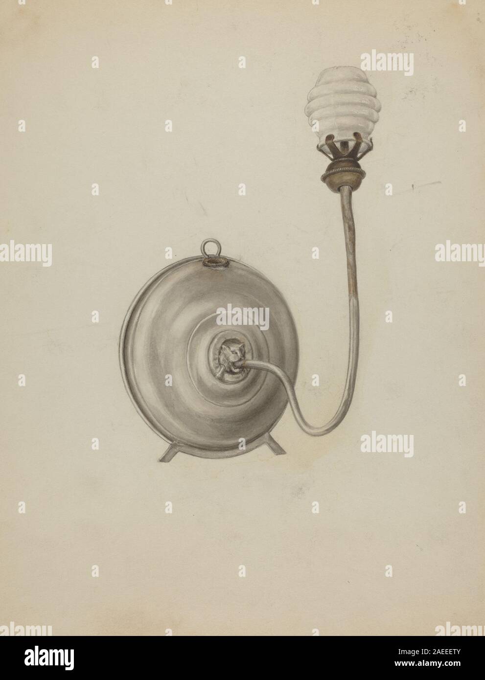 Jacob Lipkin, Combination Wall and Standing Lamp, c 1938 Combination ...