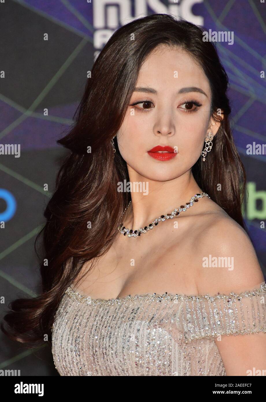 Chinese actress and model of Uyghur ethnicity Nazha attends the photo ...