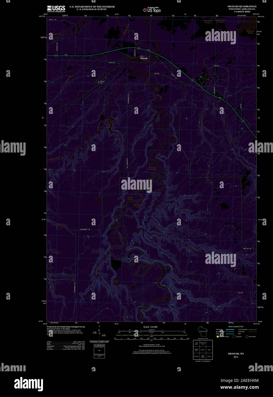 Odanah hi-res stock photography and images - Alamy