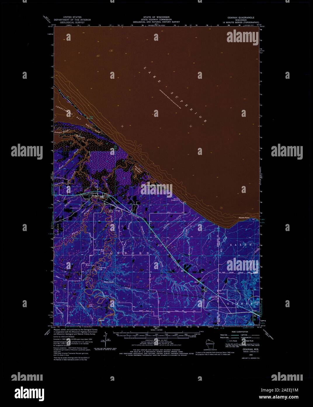 Odanah hi-res stock photography and images - Alamy