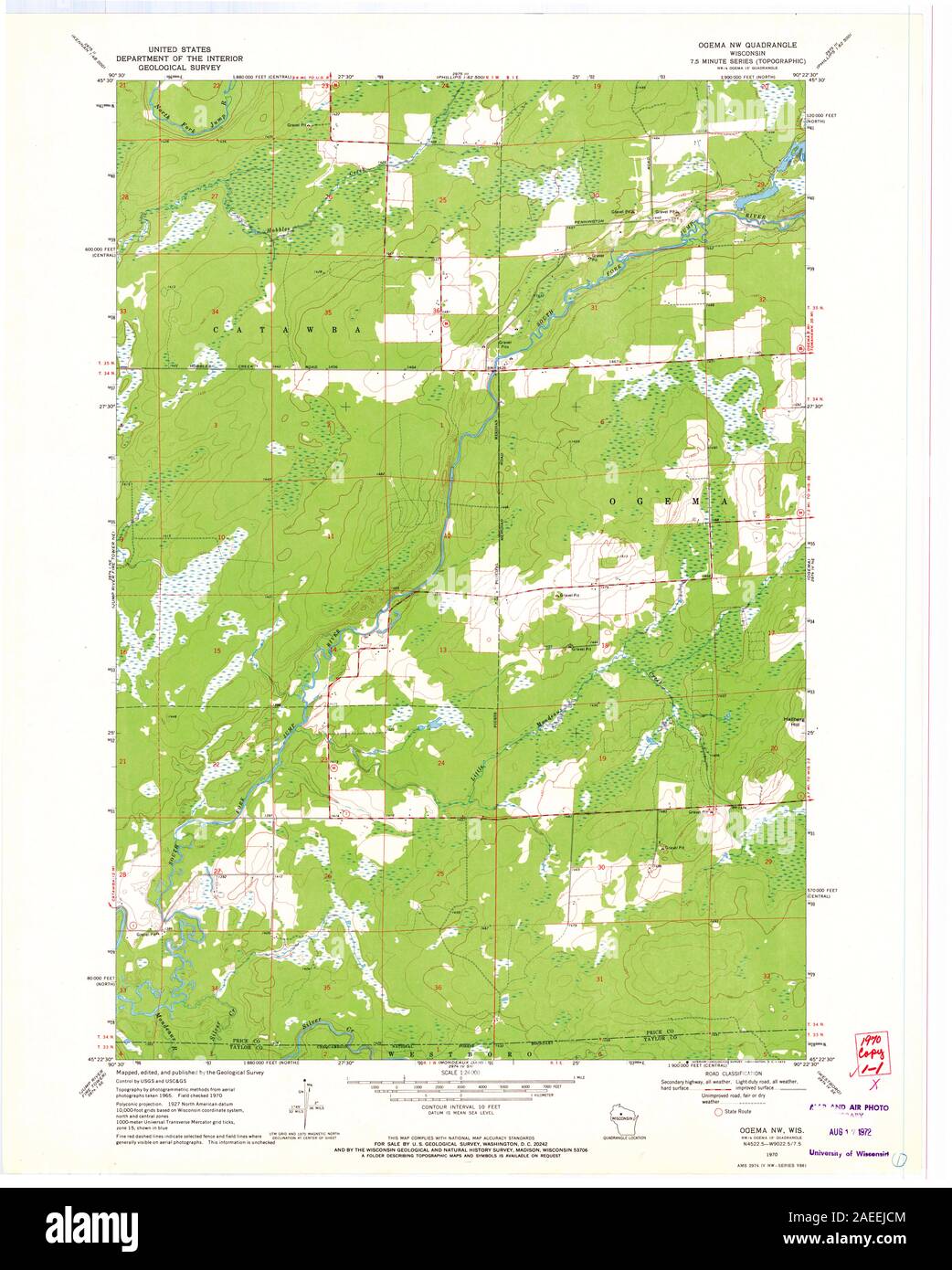 Map of ogema hi-res stock photography and images - Alamy