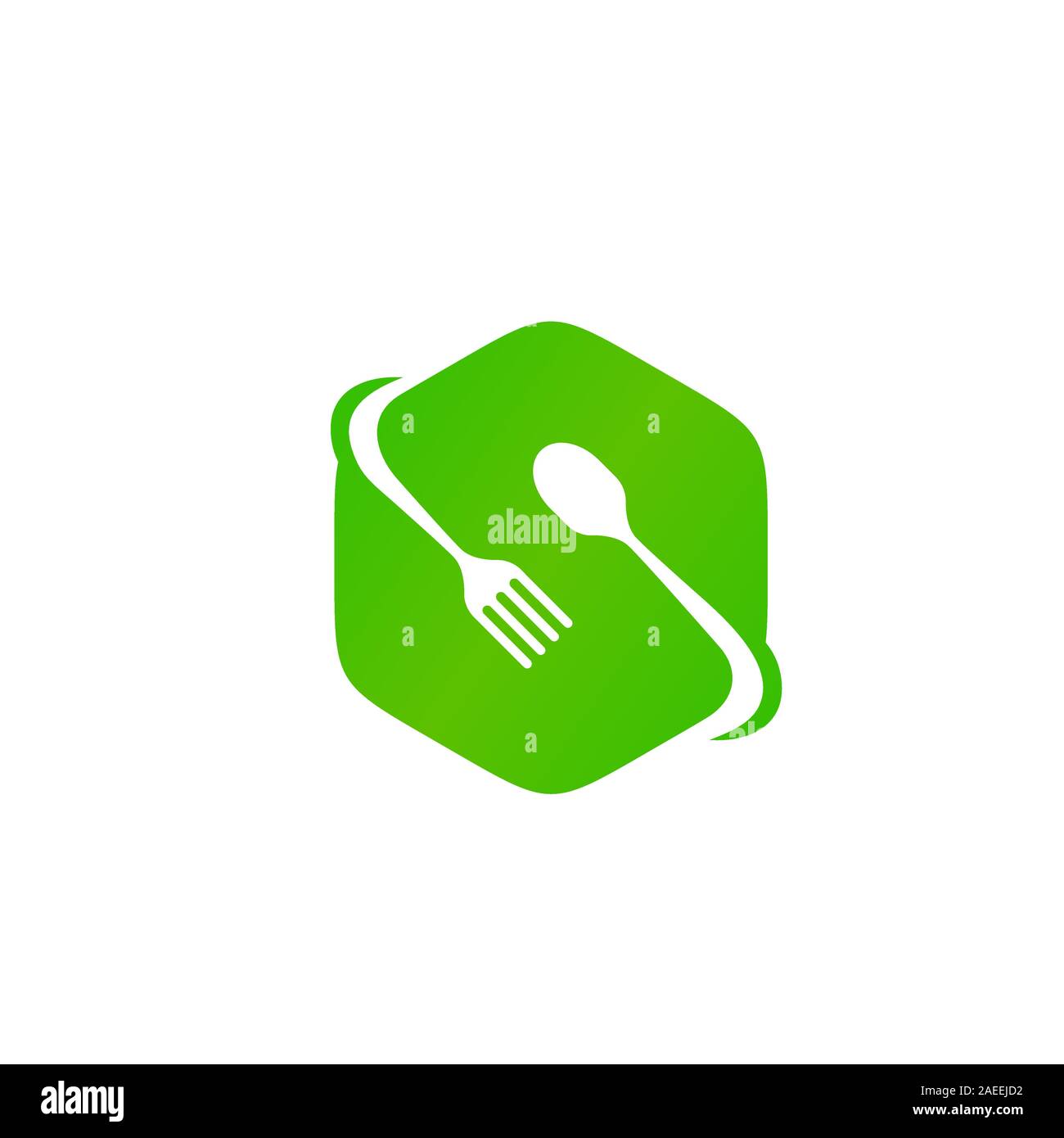 Letter Initial S for Food Restaurant Icon Logo design Stock Vector ...
