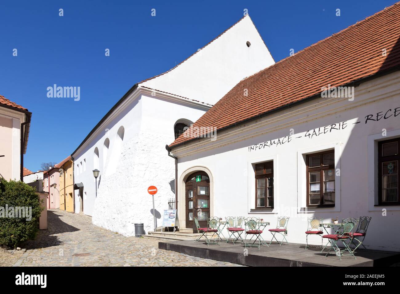 Synagogue, jewish town Trebic (UNESCO, the oldest Middle ages ...