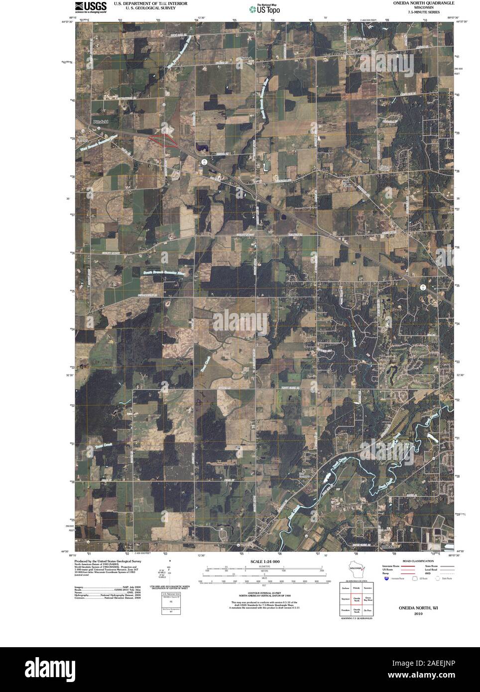 Oneida map Cut Out Stock Images & Pictures - Alamy