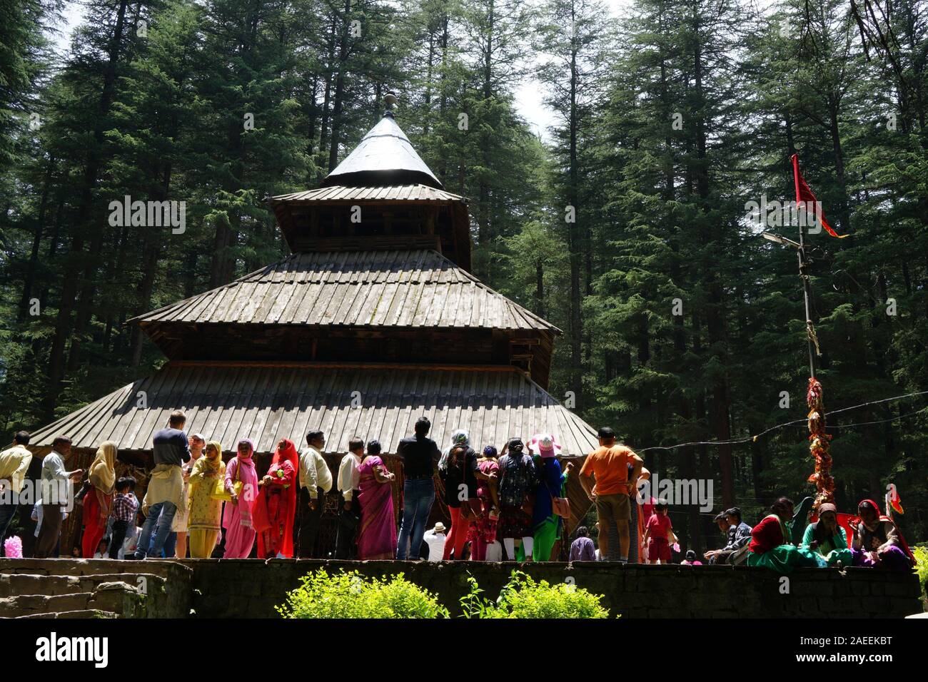 Hidimba devi temple hi-res stock photography and images - Alamy