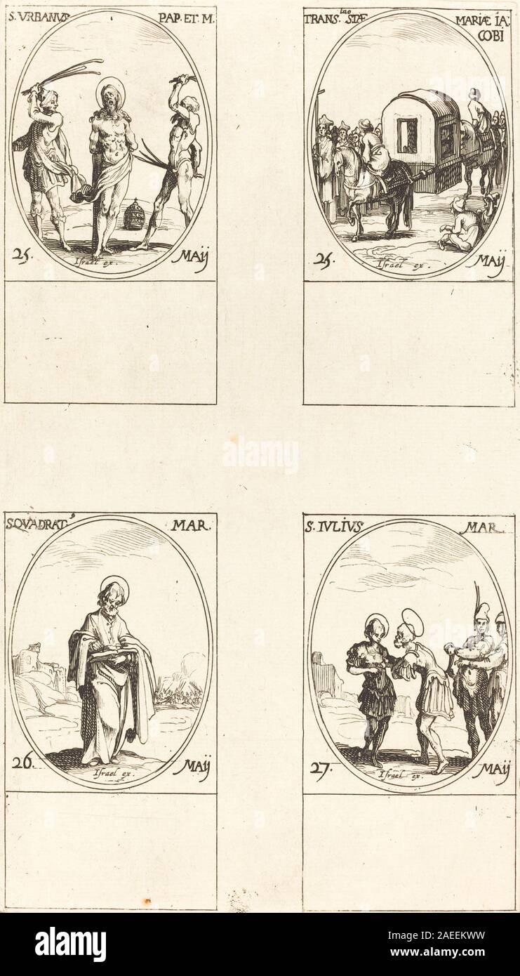 Jacques Callot, St Urban; The Translation of St Mary of James; St ...