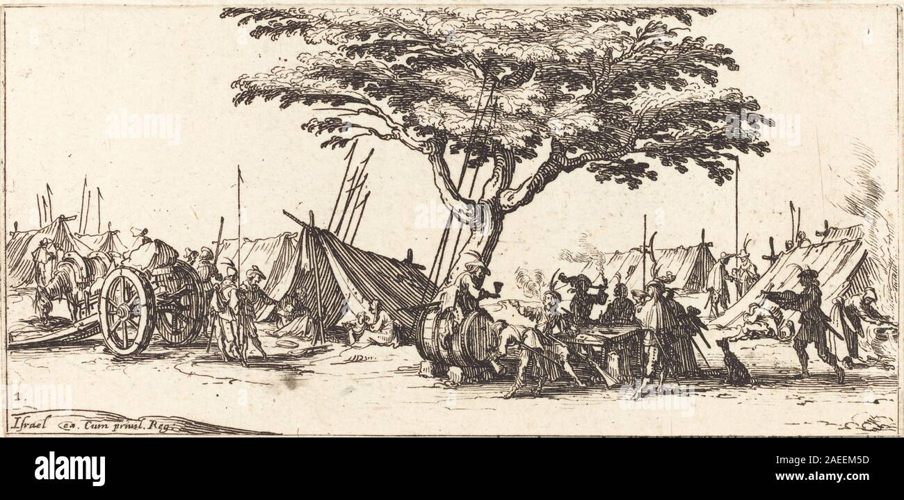 Jacques Callot, The Camp, c 1633 The Camp; c. 1633 Stock Photo - Alamy