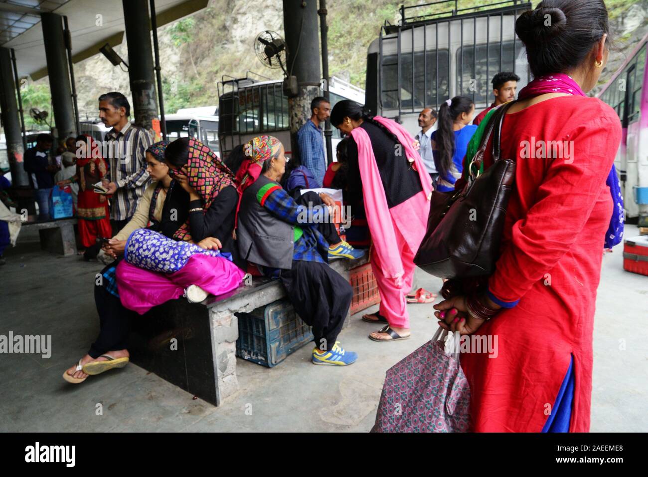 North indian buses hi-res stock photography and images - Alamy
