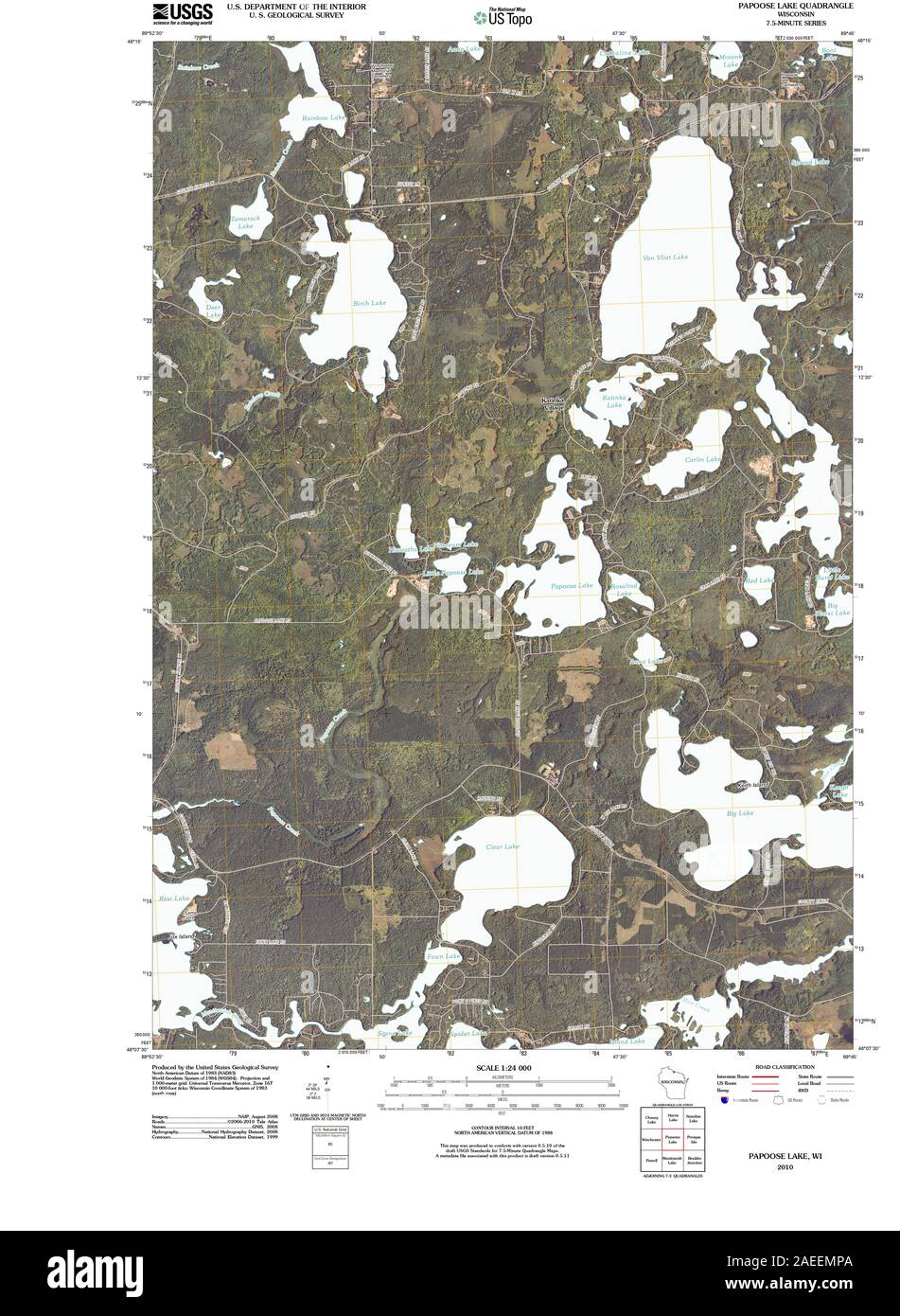 Papoose lake hi-res stock photography and images - Alamy