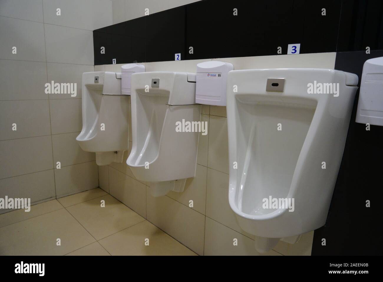 Airport toilet bathroom hi-res stock photography and images - Alamy