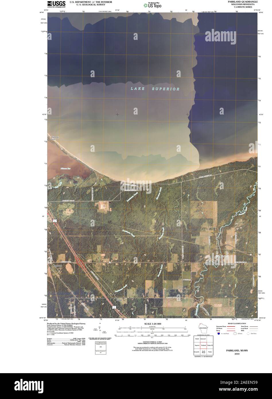 Map of parkland Cut Out Stock Images & Pictures - Alamy