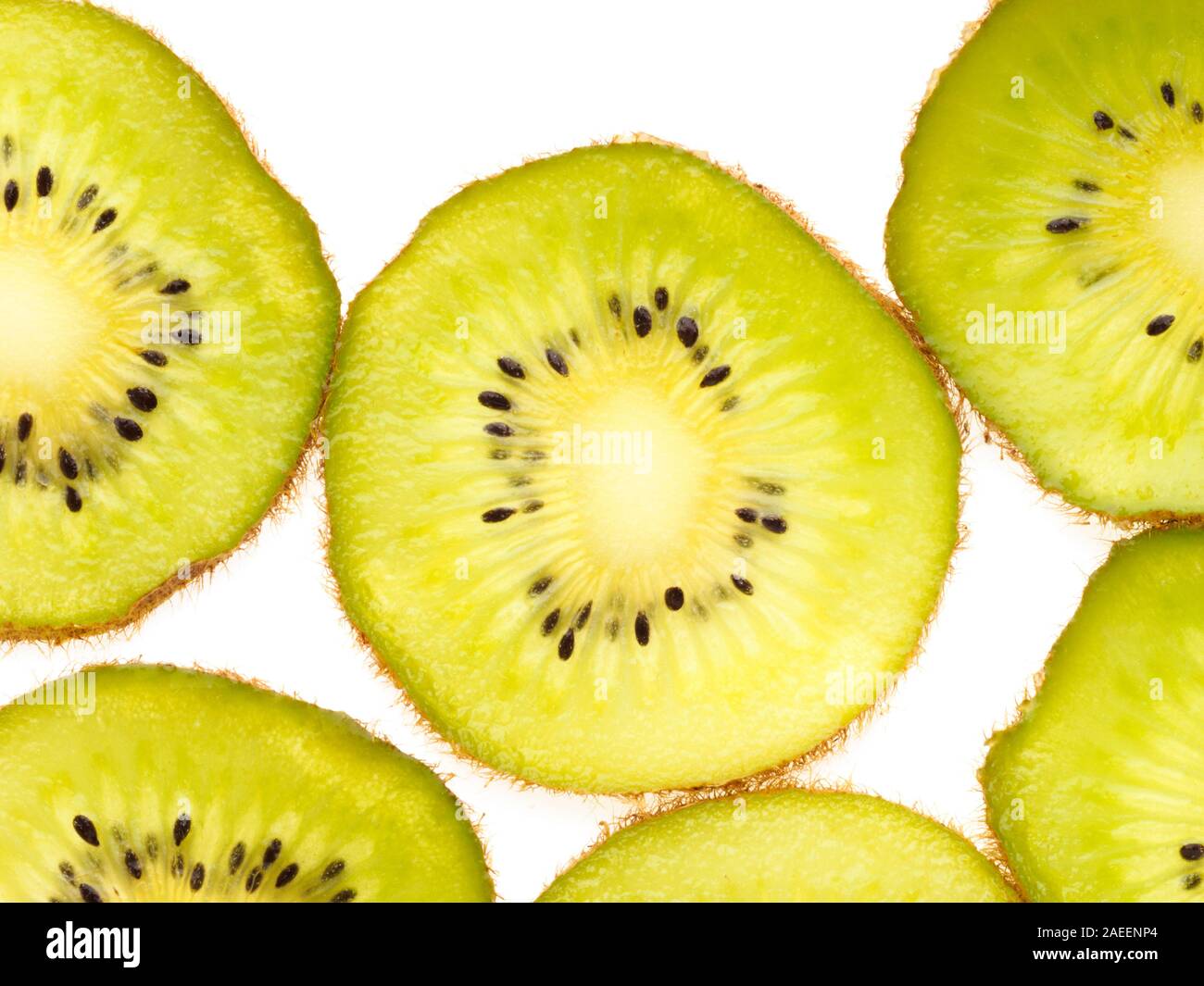 Fruit frame kiwi slices on hi-res stock photography and images - Alamy