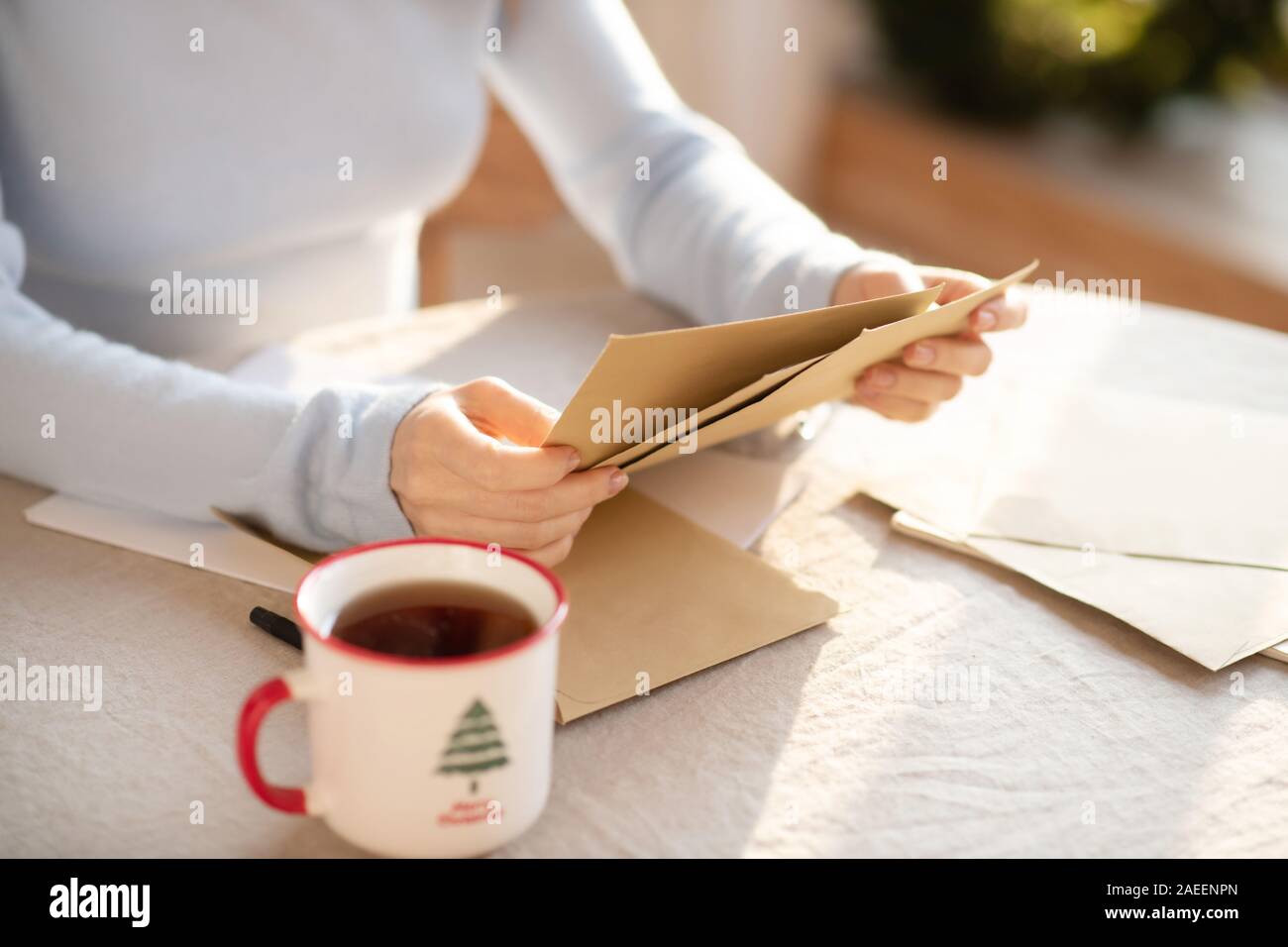 Bills envelopes hi-res stock photography and images - Alamy