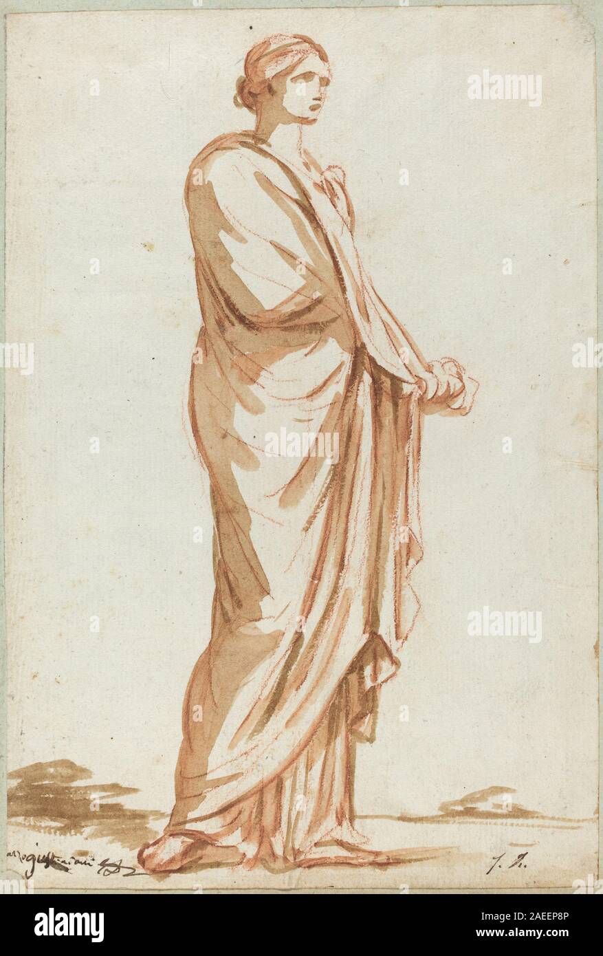 Roman statue of a standing woman hi-res stock photography and images ...